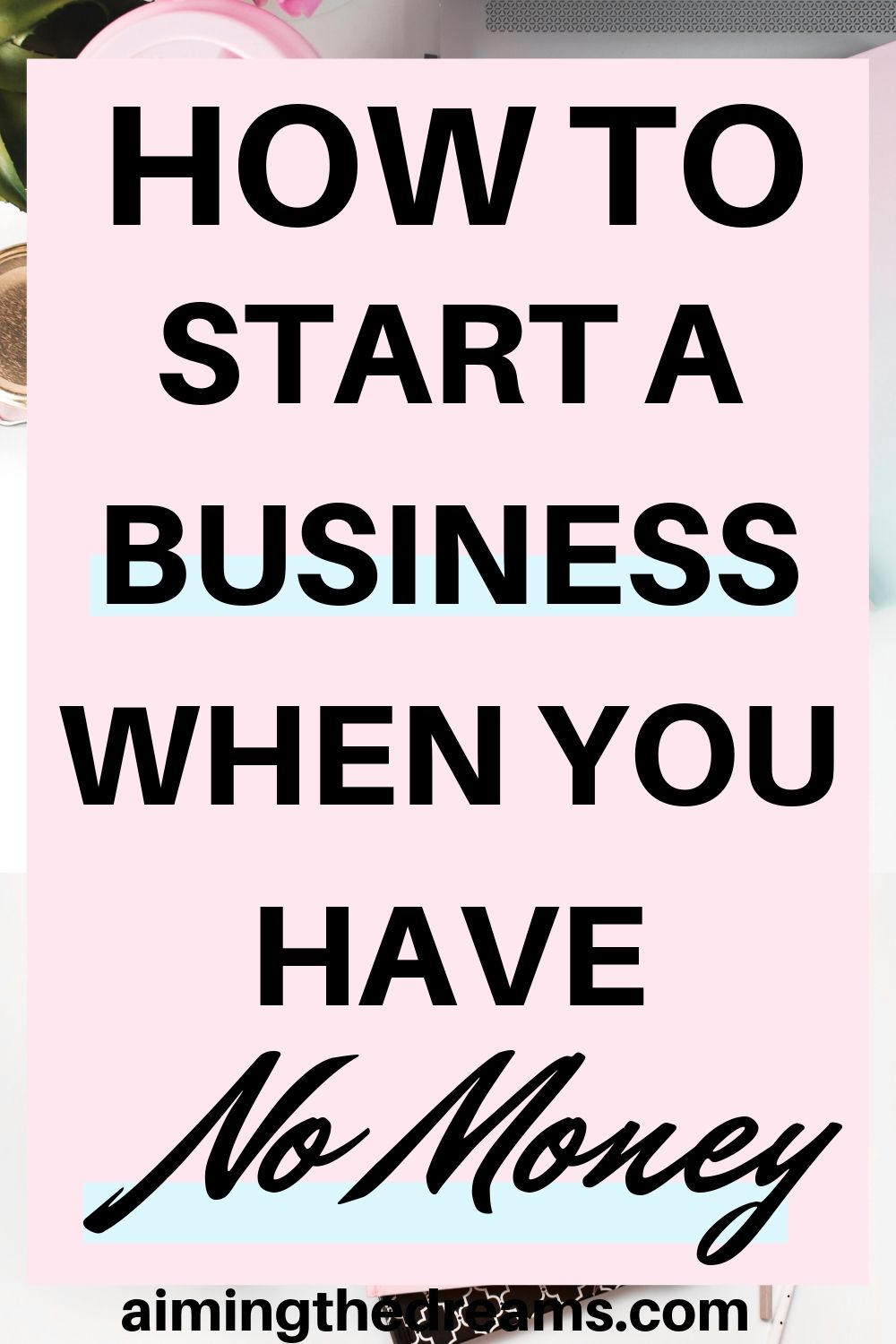 How to start your own business with less money, no questions asked ...