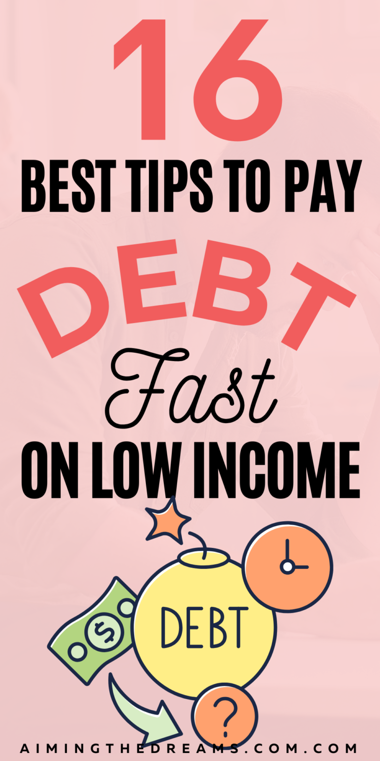 16 Simple Tips to Pay Off Debt Fast - Aimingthedreams