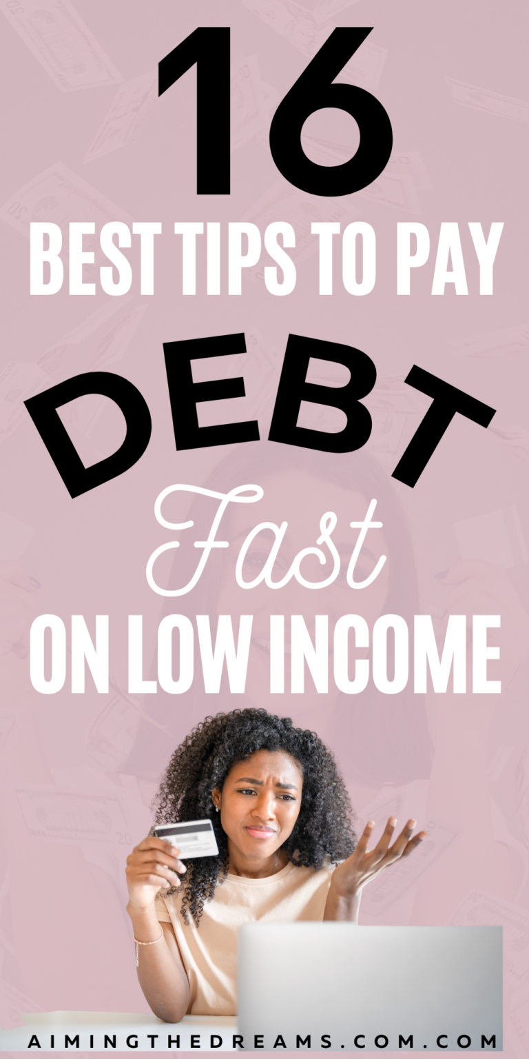 16 Simple Tips to Pay Off Debt Fast - Aimingthedreams