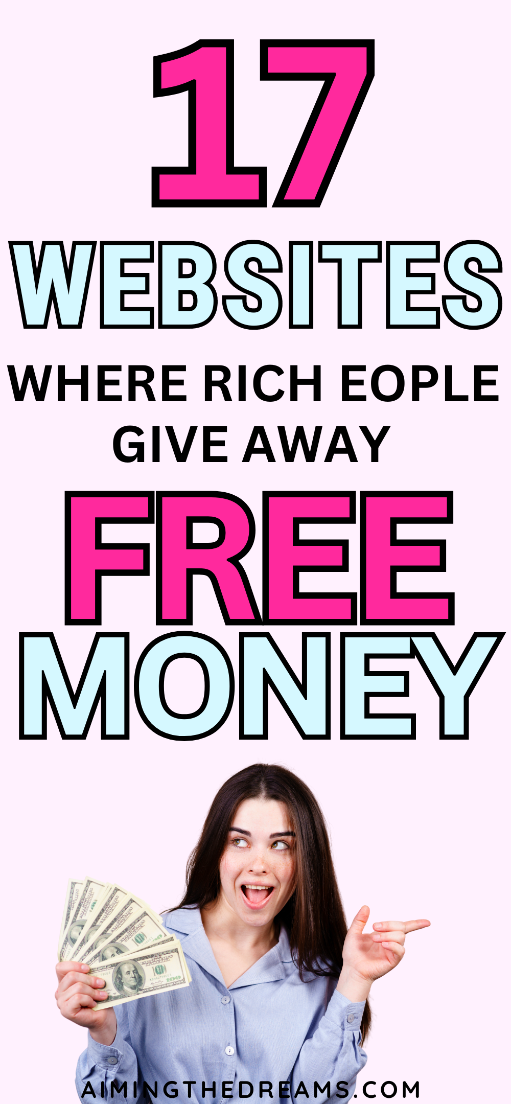 17 Websites Where Rich People Give Free Money - Aimingthedreams