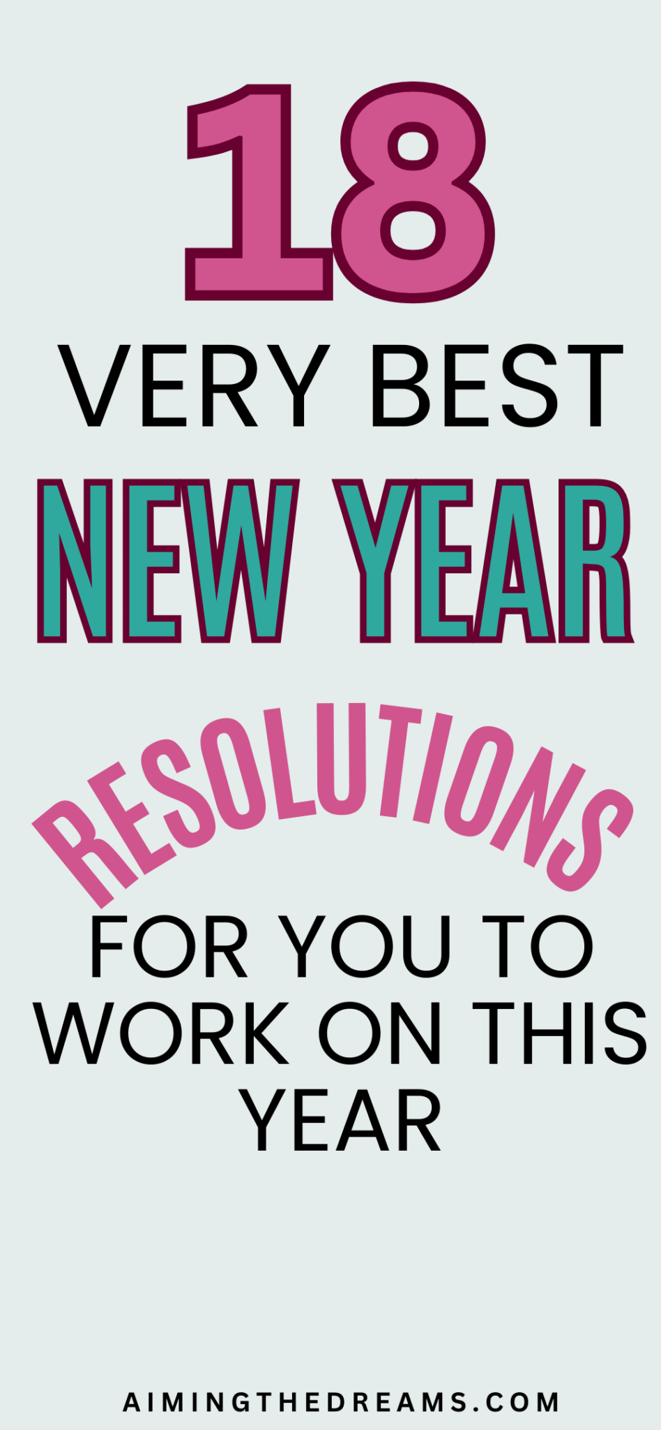 18 Healthy New Year Resolutions For A Successful Life - Aimingthedreams