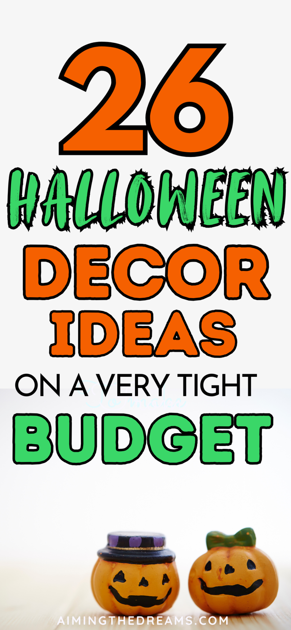 Halloween Décor Ideas On Budget With Less Money - Aimingthedreams